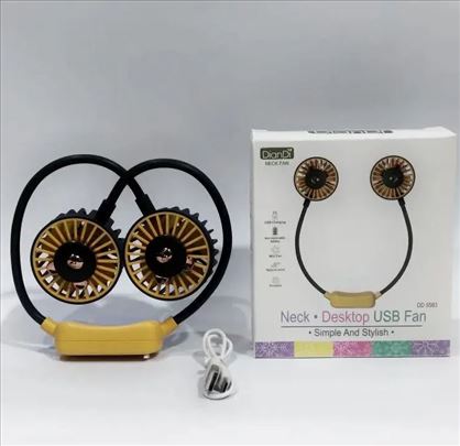 Nosivi sportski ventilator za oko vrata