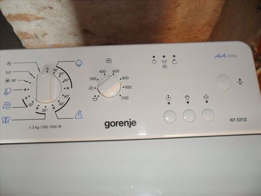 Gorenje WT 52112 veš mašina u delovima