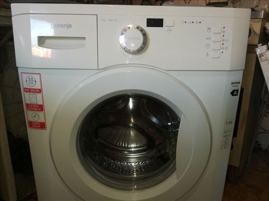 Povoljno.Gorenje slim,AA klasa,5kg,1000rpm,odlicna