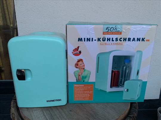 Retro mini frižider Gourmet maxx 12/ 220v - novo