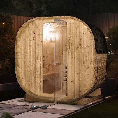 Tradicionalna spoljna sauna Cube M