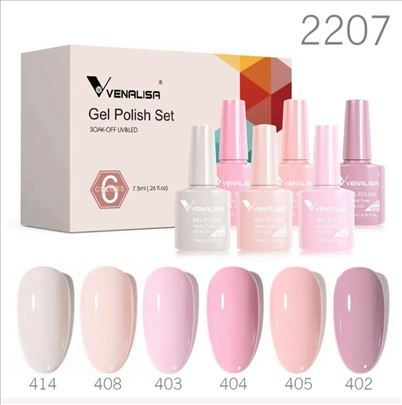 Venalisa set 6 gel lakova