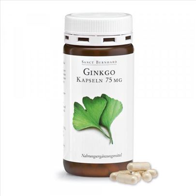 Ginko biloba 75g sluh-zujanje,memorija 240 kaps de