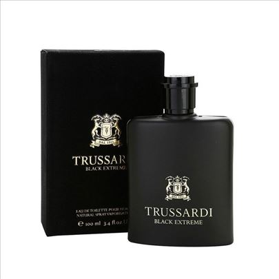 Trussardi Black extreme 100ml novo original