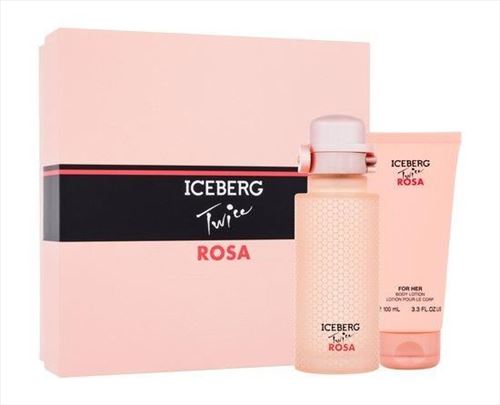 Iceberg twice rosa set novo original