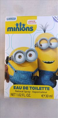 Dečija kolonjska voda Minions oko 15 ml, polovna