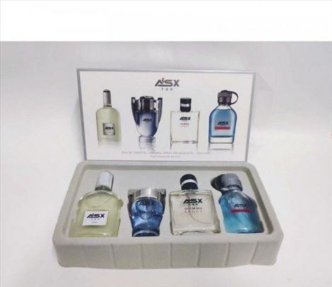 Set muških edp parfema 4 x 25 ml