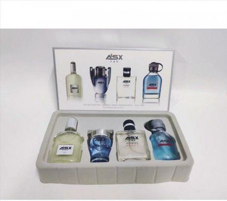 Set muških edp parfema 4 x 25 ml