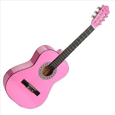 Firefeel S0014 Pink klasična gitara, pink 1/4