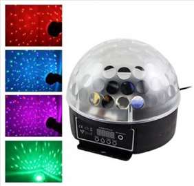 Profi LED disko kugla DMX - novo