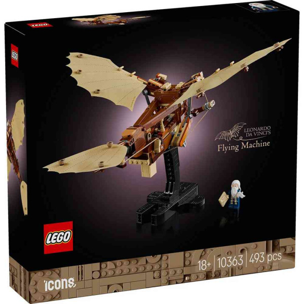LEGO ICONS LEONARDO DA VINCIS FLYING MACHINE