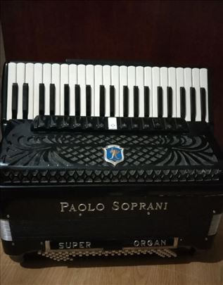 Harmonika paolo soprani bariton bas