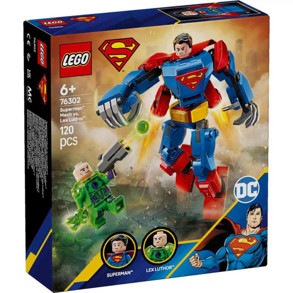 LEGO SUPER HEROES SUPERMAN MECH VS LEX LUTHOR