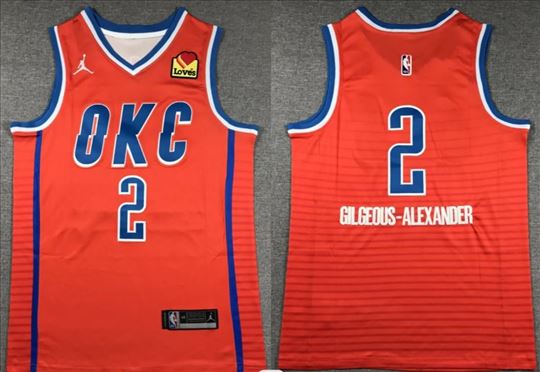 Shai Gilgeous-Alexander Oklahoma City Thunder dres