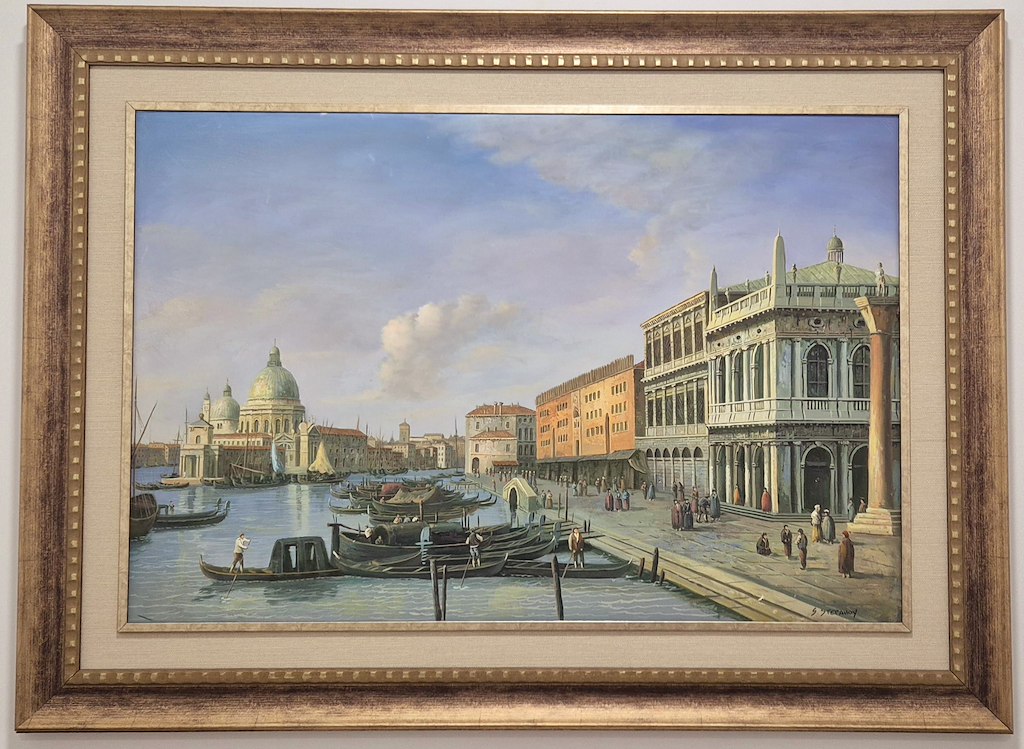 SERGEJ STEPANOV-ULJE NA PLATNU-118X87CM – VENECIJA 1