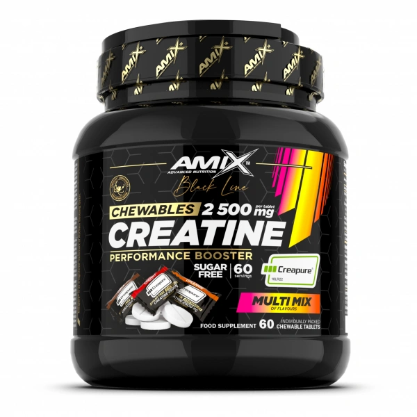 Black Line Creatine Creapure 2500mg/60tb – Amix™