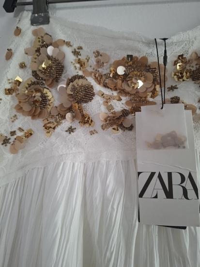 ZARA *gold* suknja