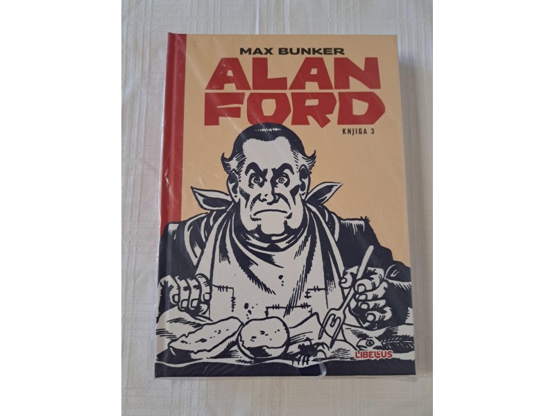 Alan Ford Knjiga 3 Libellus - GLANCER - u celofanu