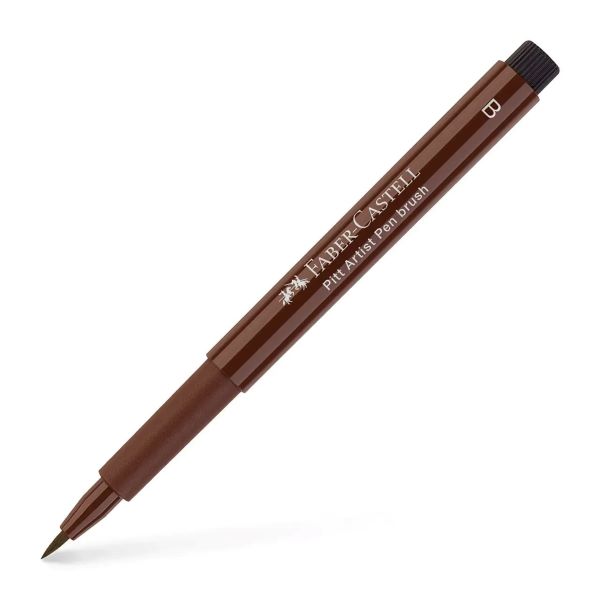 Faber-Castell FC PITT ART PEN B DARK SEPIA 175