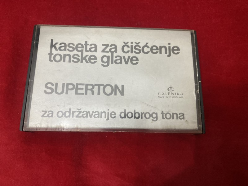 Kaseta za čišćenje tonske glave - SUPERTON