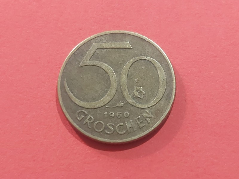 Austrija - 50 groschen 1960 god