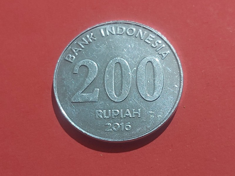 Indonezija - 200 rupiah 2016 god