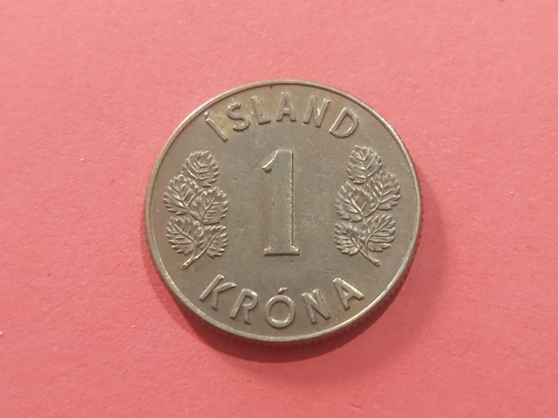 Island - 1 krona 1971 god