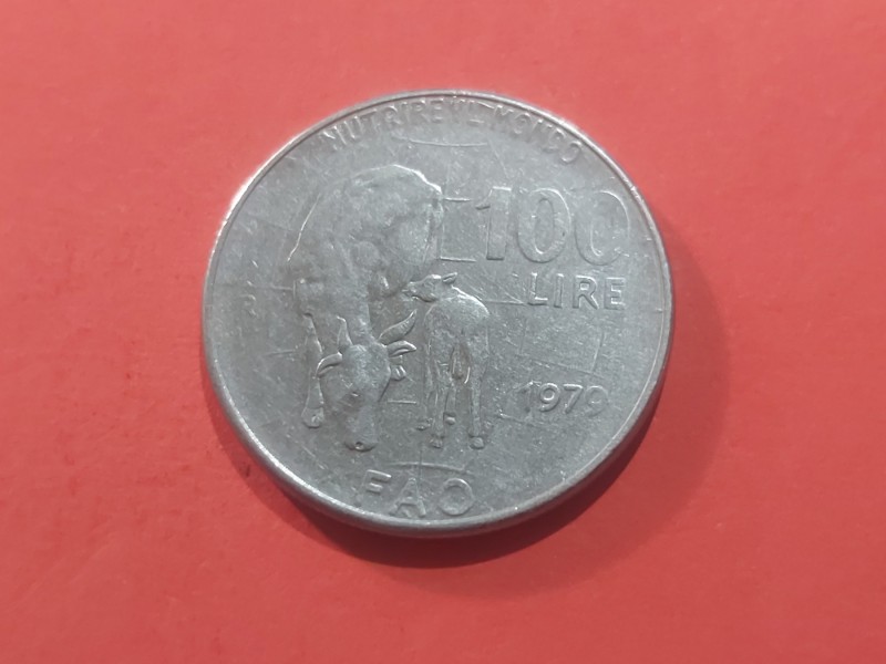 Italija - 100 lira 1979 god FAO