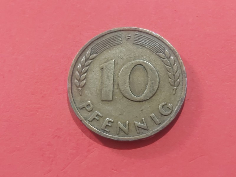 Nemačka - 10 pfennig 1949 god F