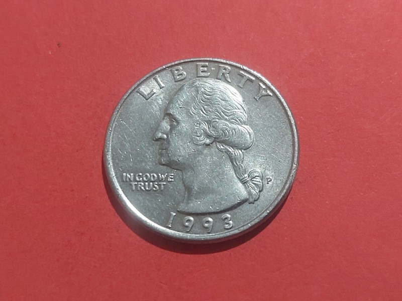 USA - quarter dollar 1993 god P