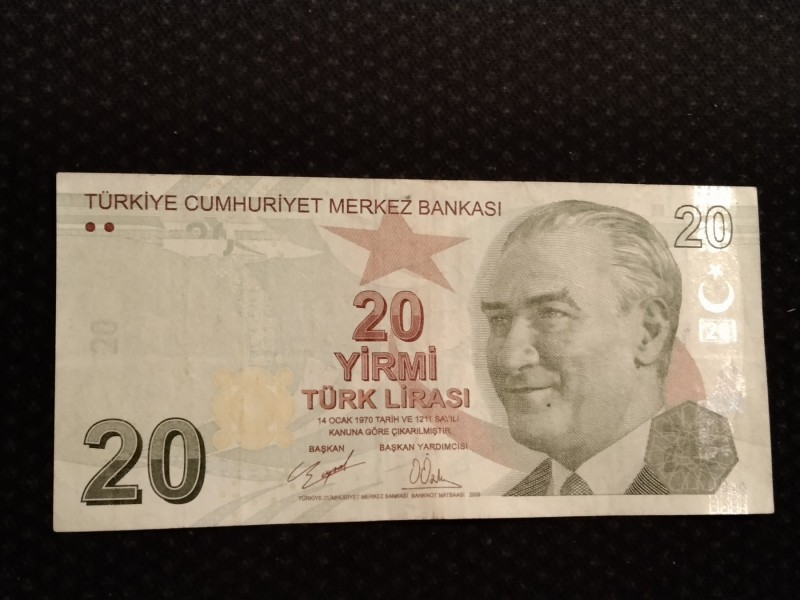 20 lira 2009 turska