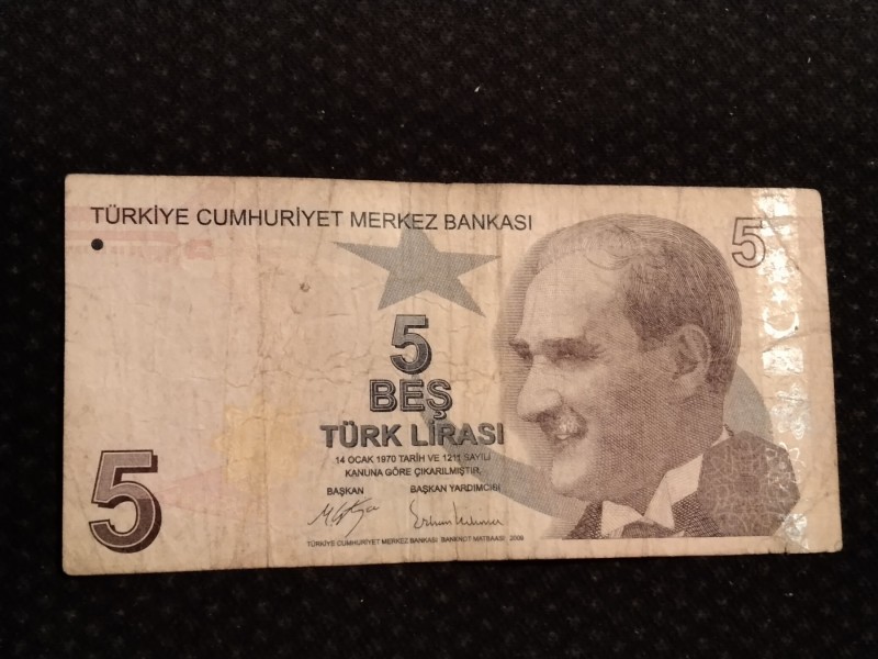 5 lira 2009 turska