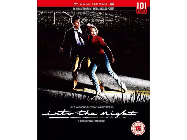 Into the Night Blu-Ray i DVD + Poster, Michelle Pfeiffe