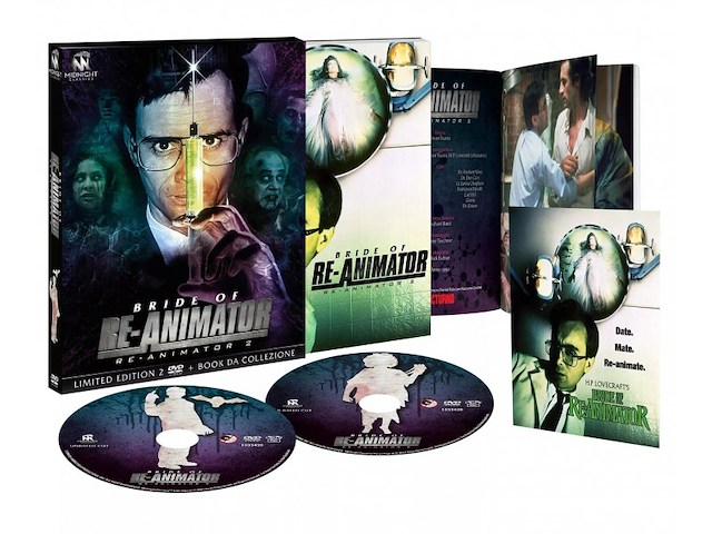 Bride of Re-Animator - Re-Animator II, 2 x DVD + Book