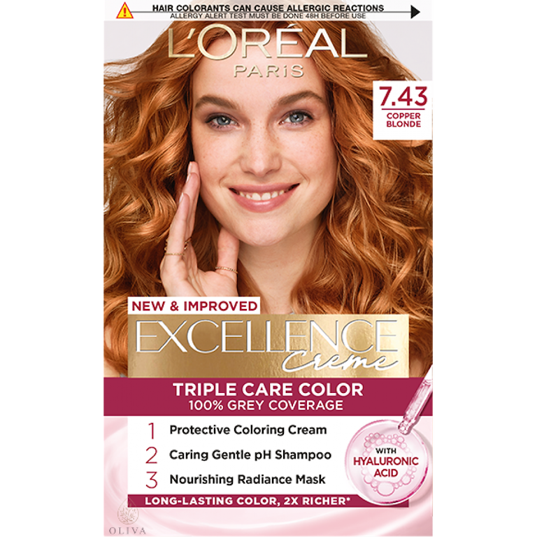 L'OREAL PARIS EXCELLENCE 7.43 BOJA ZA KOSU