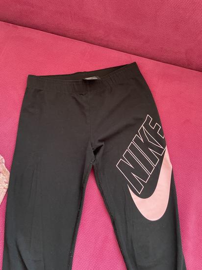 NIKE crne helanke za devojcice, vel 10-11