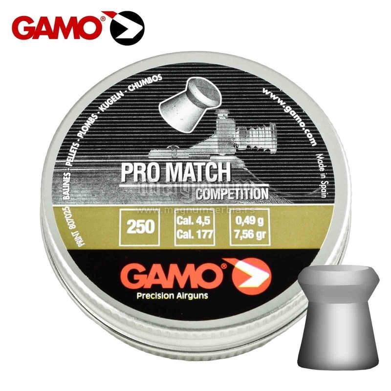 Dijabola Gamo Pro Match 4.5mm 250 0.49g