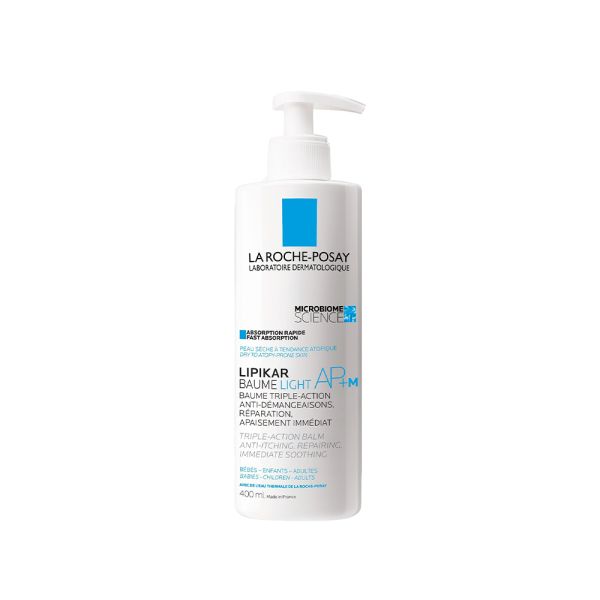 LA ROCHE-POSAY, LIPIKAR BAUME AP+M LIGHT, 400ml