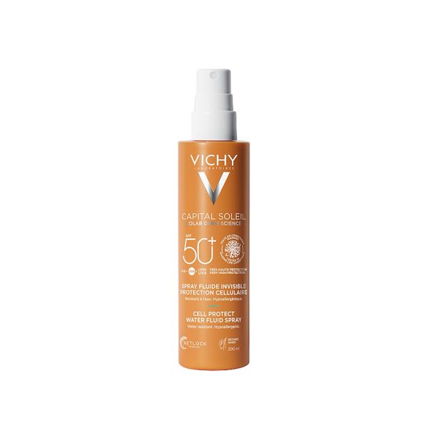 VICHY, CAPITAL SOLEIL CAPITAL SOLEIL VODENI FLUID U SPREJU ZA ZAŠTITU ĆELIJA KOŽE SPF 50+ VISOKA ZAŠTITA, 200ml