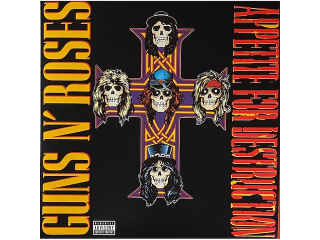 GUNS N` ROSES Apetite for destruction