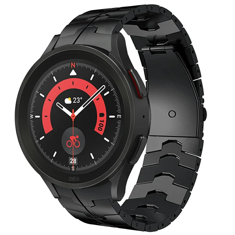 Metalna night moon narukvica 20 mm za Samsung Galaxy Watch 4/5/6 40mm, 42mm, 43mm, 44mm, 46mm, 47mm