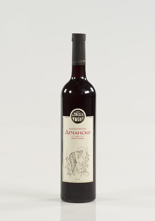 Dečansko crveno vino 0,75l Alc. 13,5%