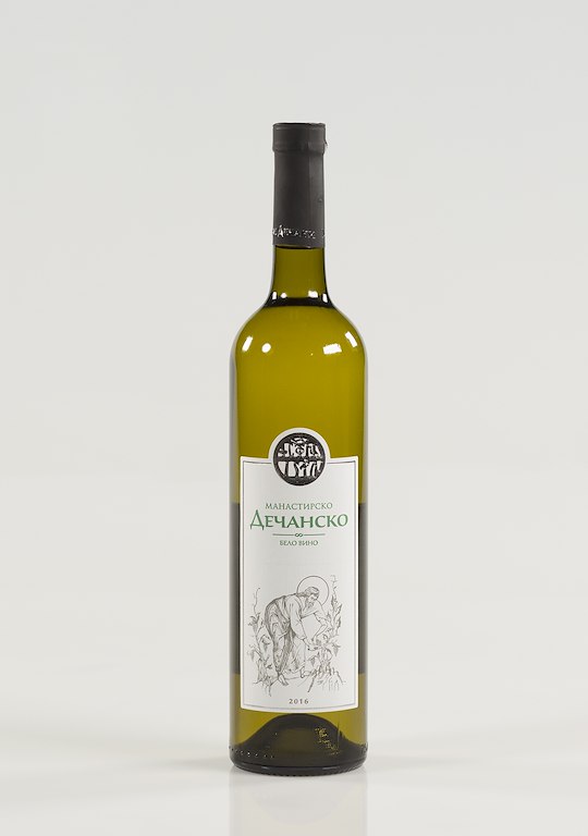 Dečansko belo vino 0,75l Alc. 13,5%