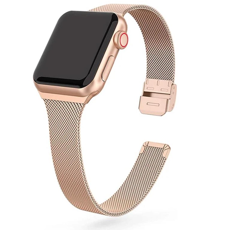 Apple Watch Milanese Narukvica Rose Golden 38mm, 40mm, 41mm