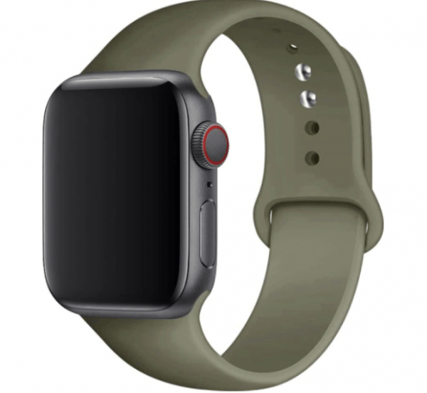 Apple Watch Silikonska Siva (Khaki) Narukvica 38 Mm, 40 Mm, 41 Mm