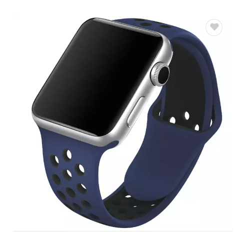 Apple Watch Silikonska Tamno Plava Narukvica 38 Mm, 40 Mm, 41 Mm