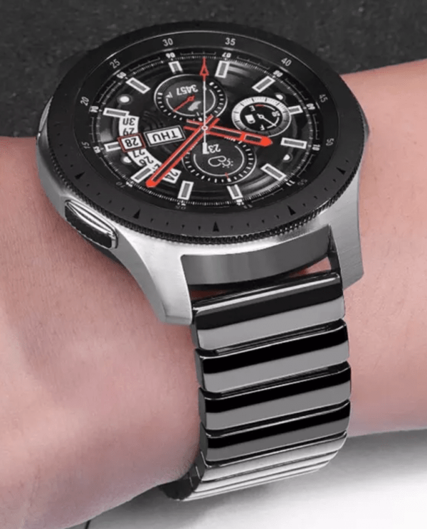 Keramicka Crna Narukvica Elegance Black 22 Mm Samsung Watch, Huawei Watch, Amazfit Watch