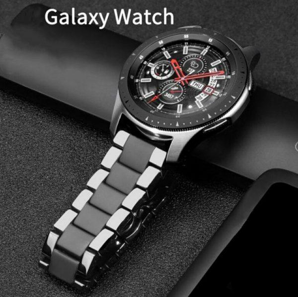 Keramicka Crna Narukvica Elegance Night Black 22 Mm Samsung Watch, Huawei Watch, Amazfit Watch