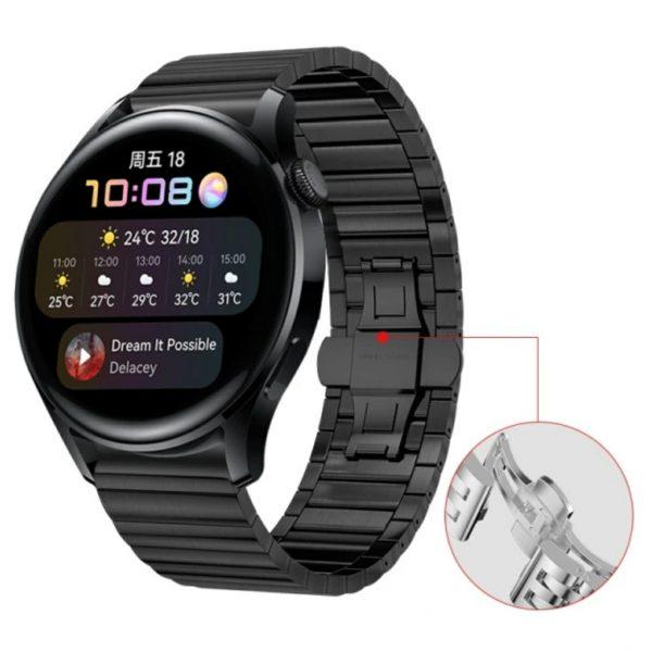 Metalna Ekskluziv Crna Narukvica 22 Mm Samsung Watch, Huawei Watch