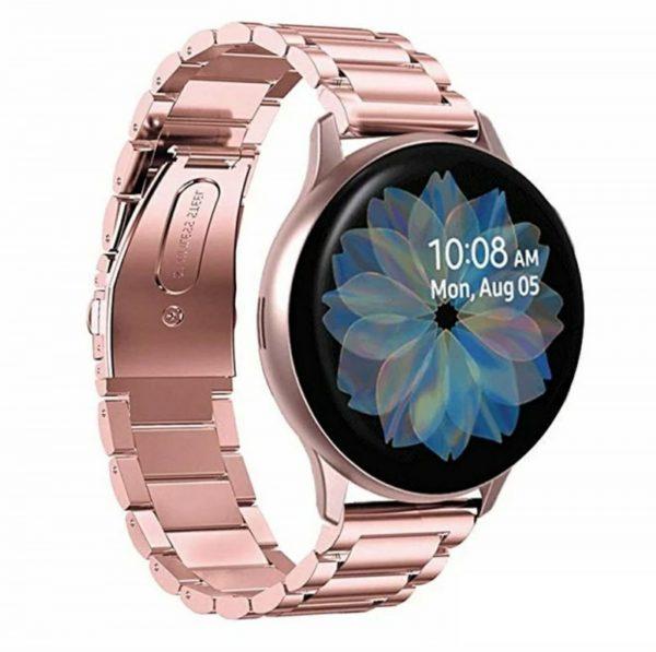 Metalna Rose Pink Narukvica 20 Mm Samsung Watch, Huawei Watch, Amazfit